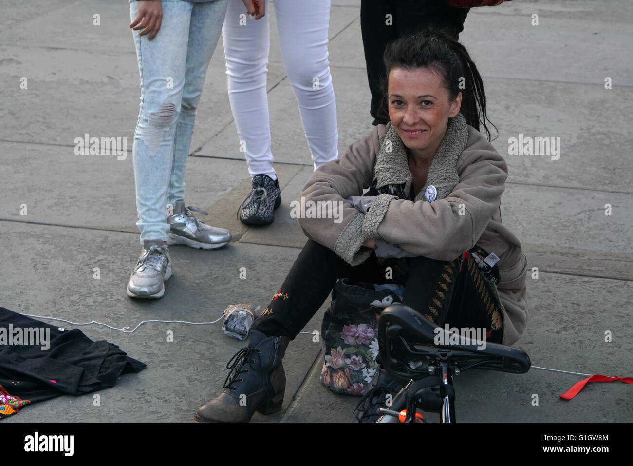 London, UK. 14th May, 2016. Living Peace Sign London and HUFUD organise ...