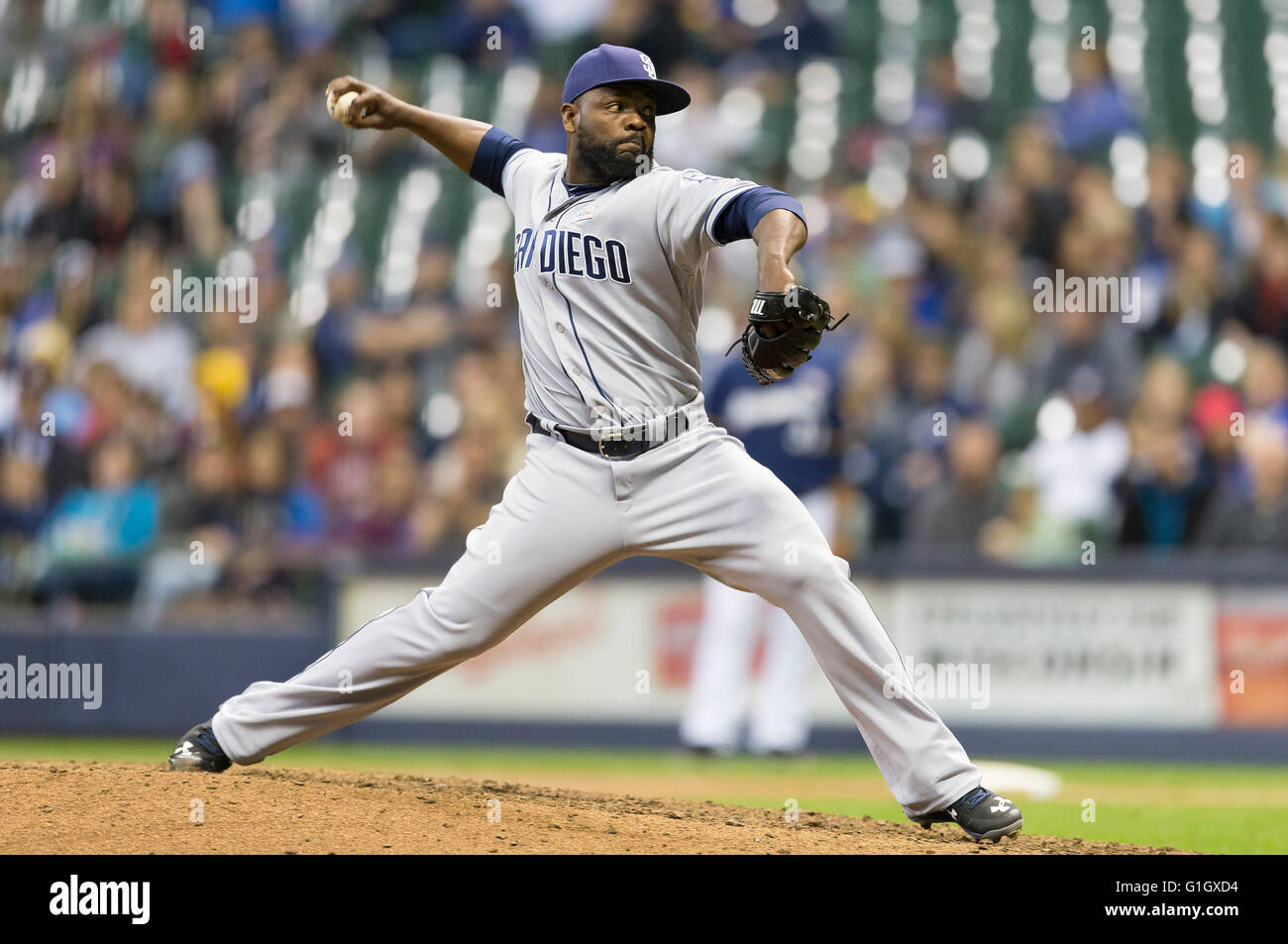 May 14, 2016: San Diego Padres relief pitcher Fernando Rodney #56 ...