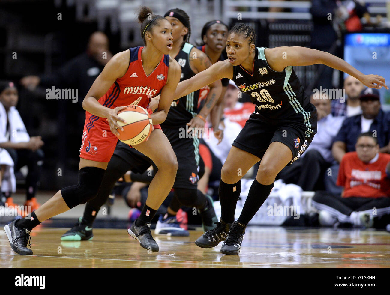 May 14, 2016 - Washington, DC, USA - 20160514 - Washington Mystics ...
