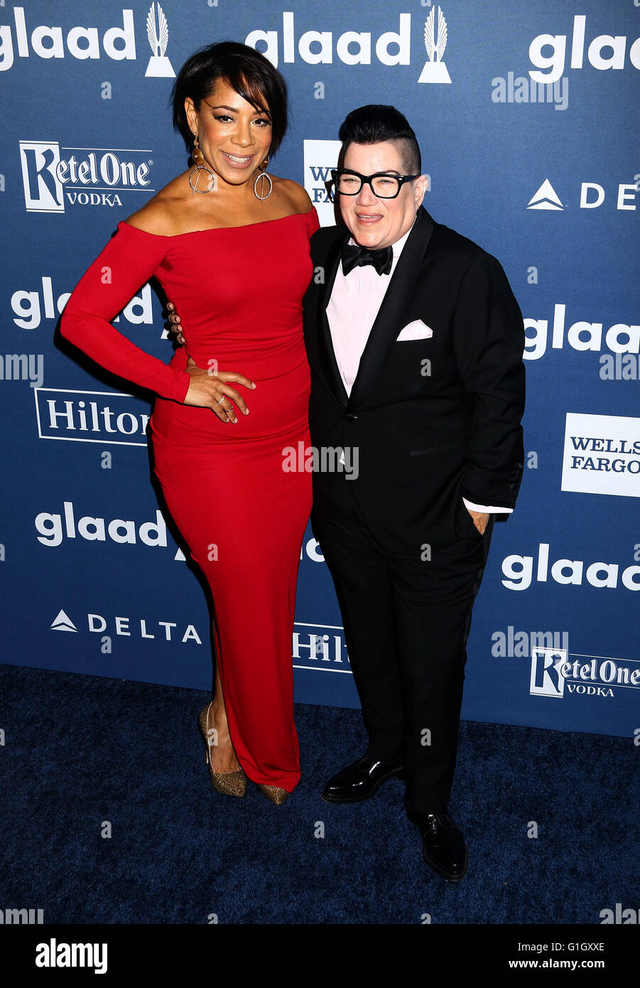 New York, USA. 14th May, 2016. SELENIS LEYVA and LEA DELARIA attend the ...