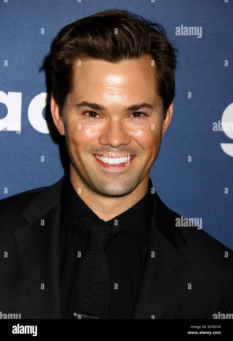 New York, USA. 14th May, 2016. Actor ANDREW RANNELLS attends the 27th ...
