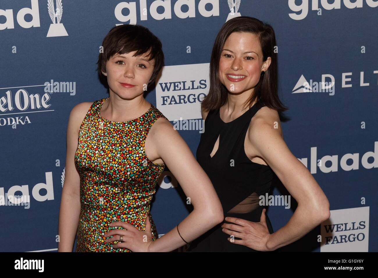New York, USA. 14th May, 2016. Emily Skeggs, Kally Duling at arrivals ...