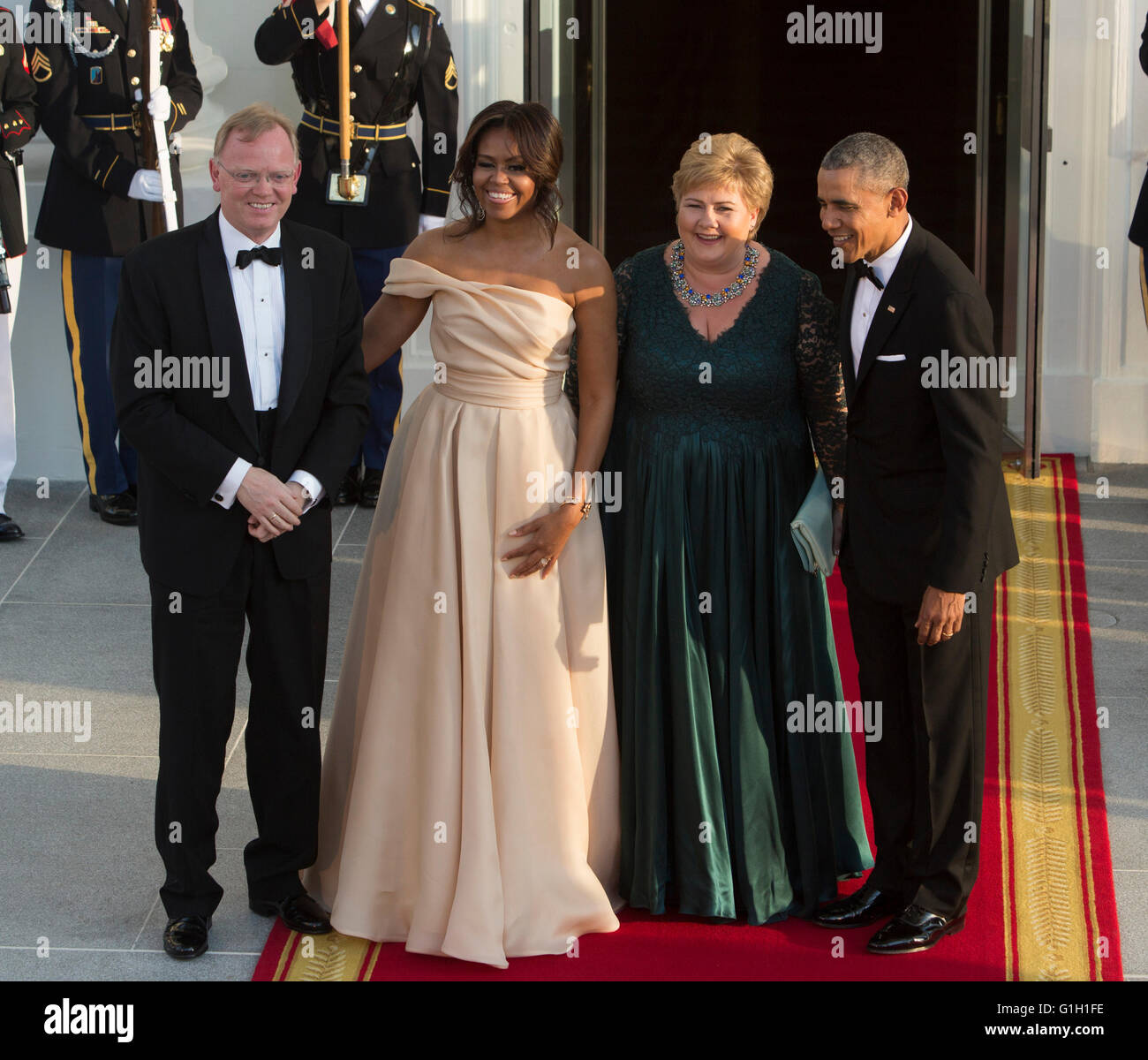 United States President Barack Obama and First Lady Michelle Obama ...