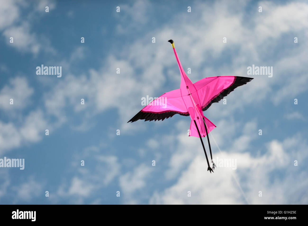 London, UK. 15 May 2016. Hundreds of kite flying fans enjoy the annual ...