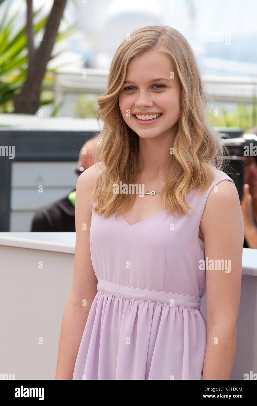 Cannes, France. 15th May, 2016. Actress Angourie Rice at the The Nice ...