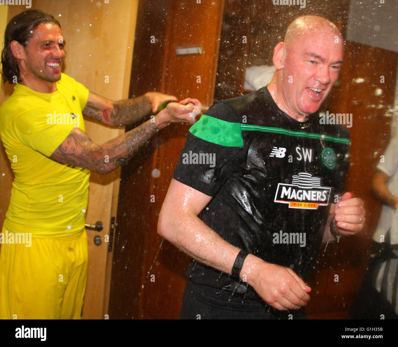 Celtic Park, Glasgow, Scotland. 15th May, 2016. Scottish Premier League ...