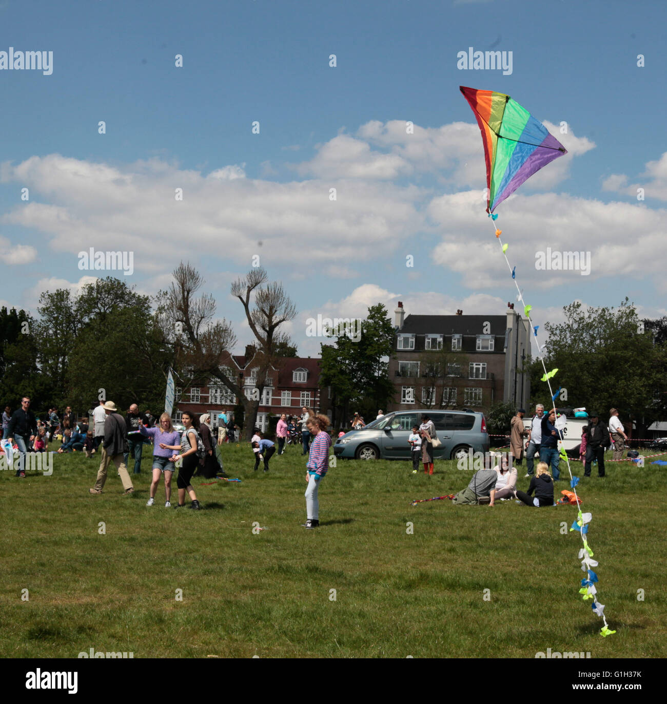 London UK.15 May.2016 .Streatham Common celebrated their 18th Kite ...