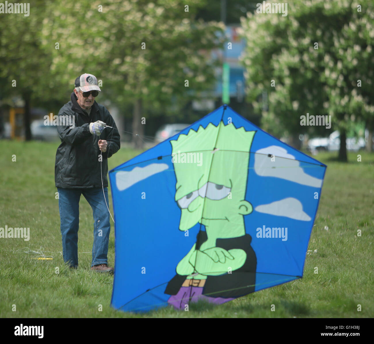 Union jack kites hi-res stock photography and images - Alamy