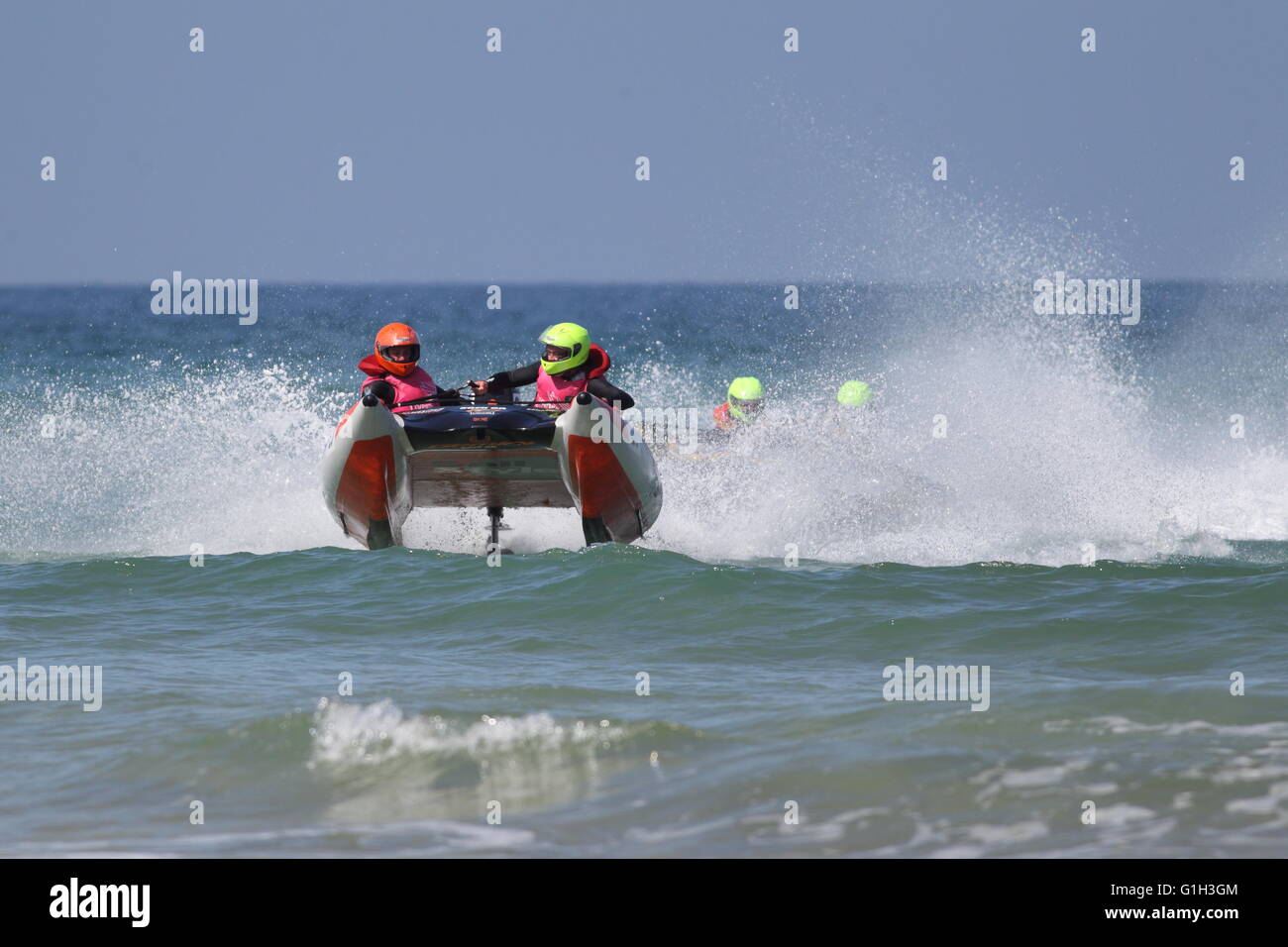 Newquay, Cornwall, UK. 15th May, 2016. The 2016 ThunderCat Racing ...