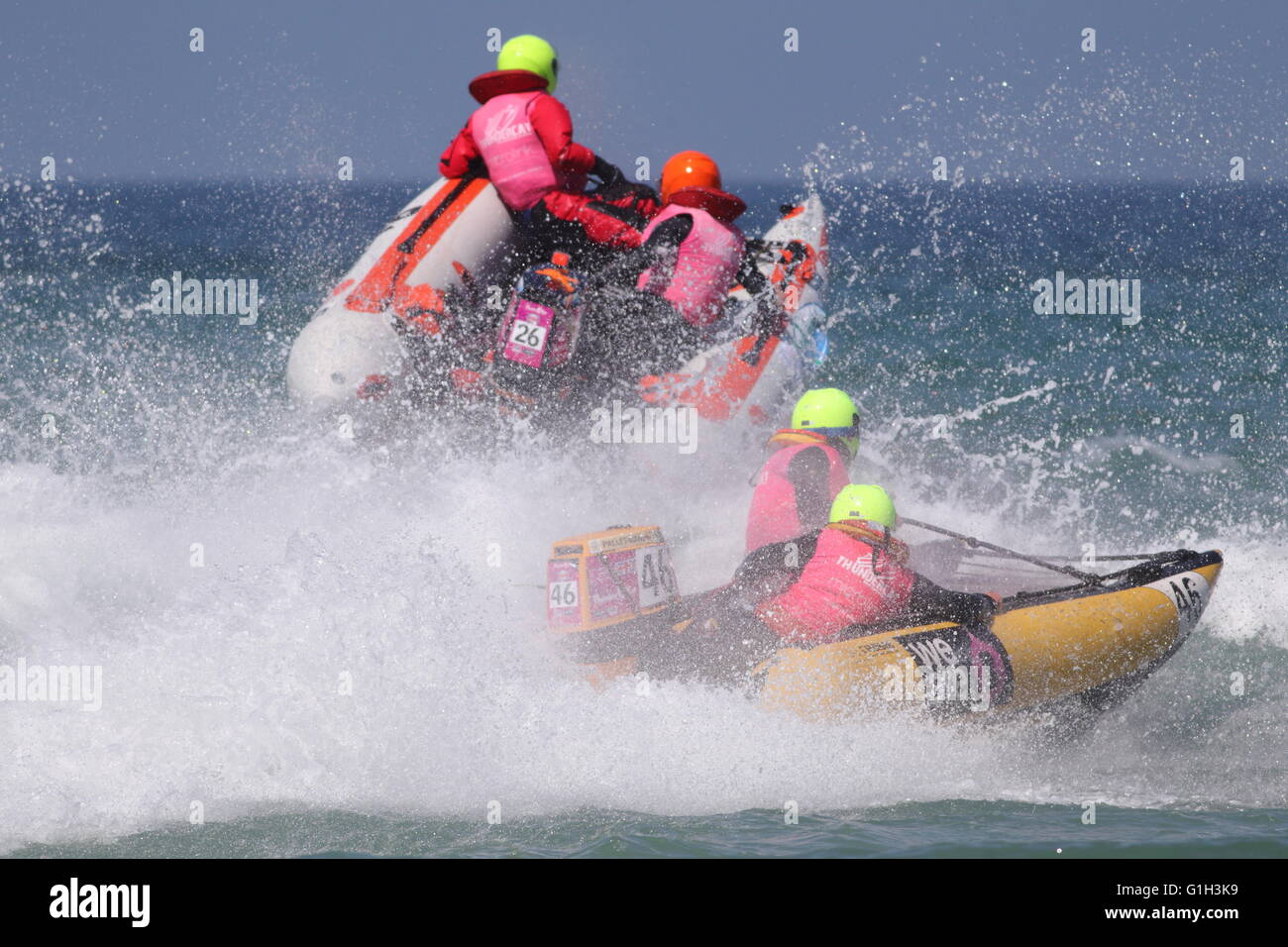 Newquay, Cornwall, UK. 15th May, 2016. The 2016 ThunderCat Racing ...