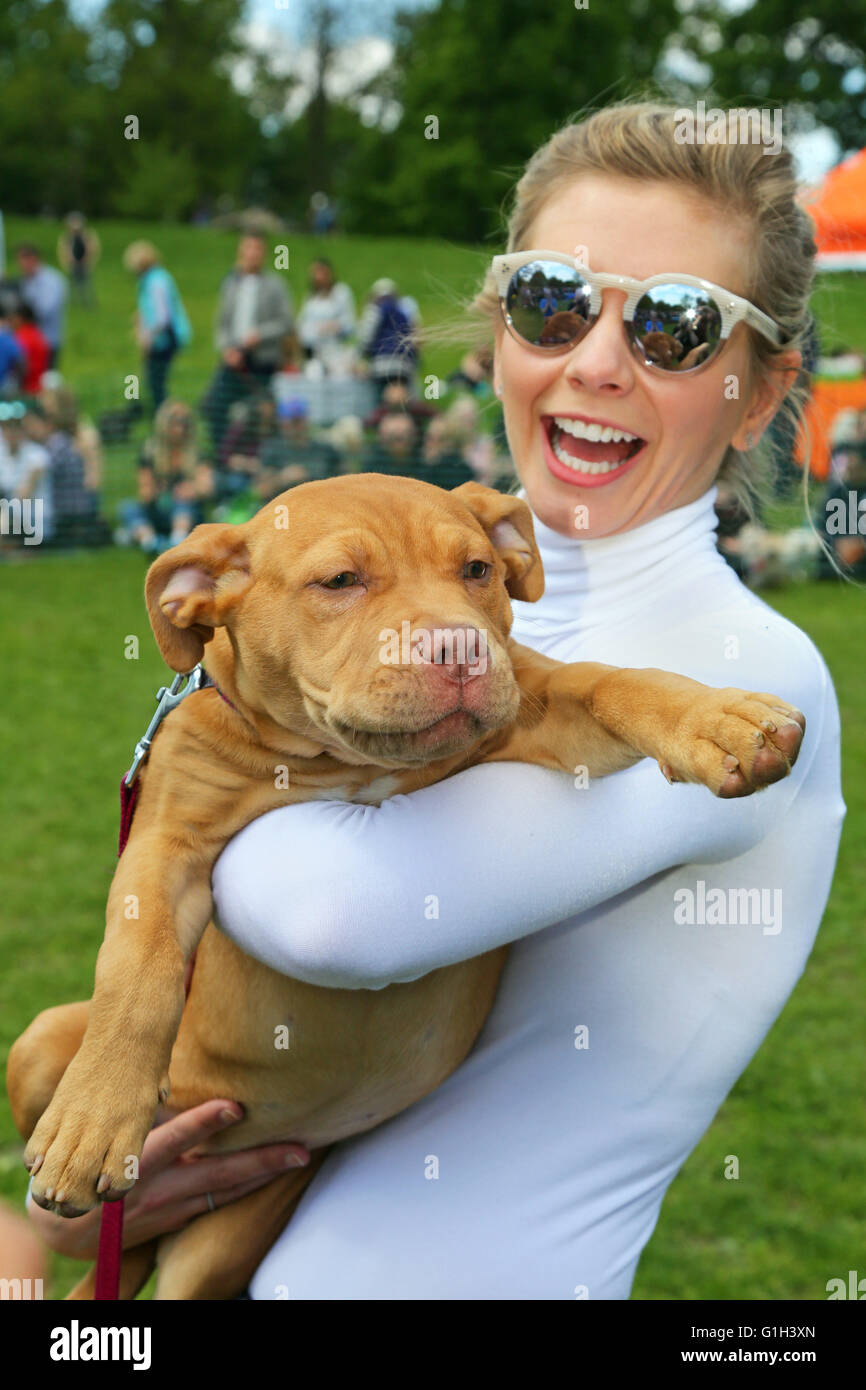 London, UK. 15th May 2016.Rachel Riley, TV Presenter on Countdown ...