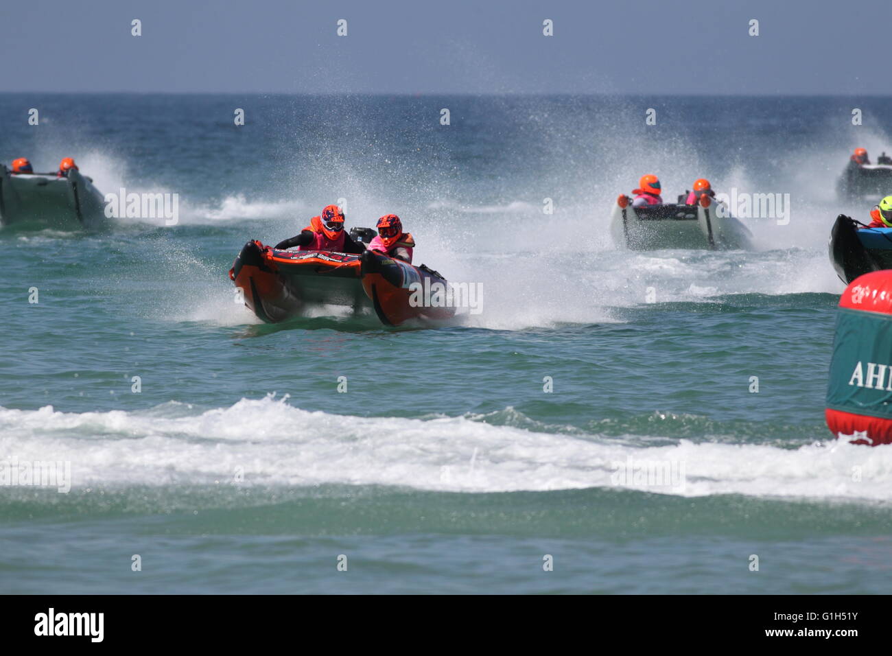 Newquay, Cornwall, UK. 15th May, 2016. The 2016 ThunderCat Racing ...
