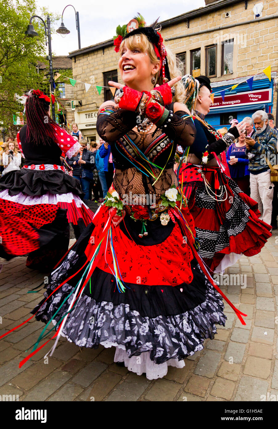 Traditional belly dancing costumes in hi-res stock photography and ...