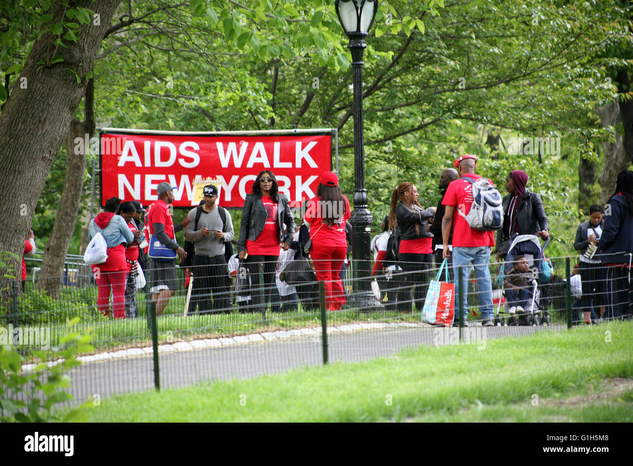New York City AIDS Walk 2016 Stock Photo - Alamy