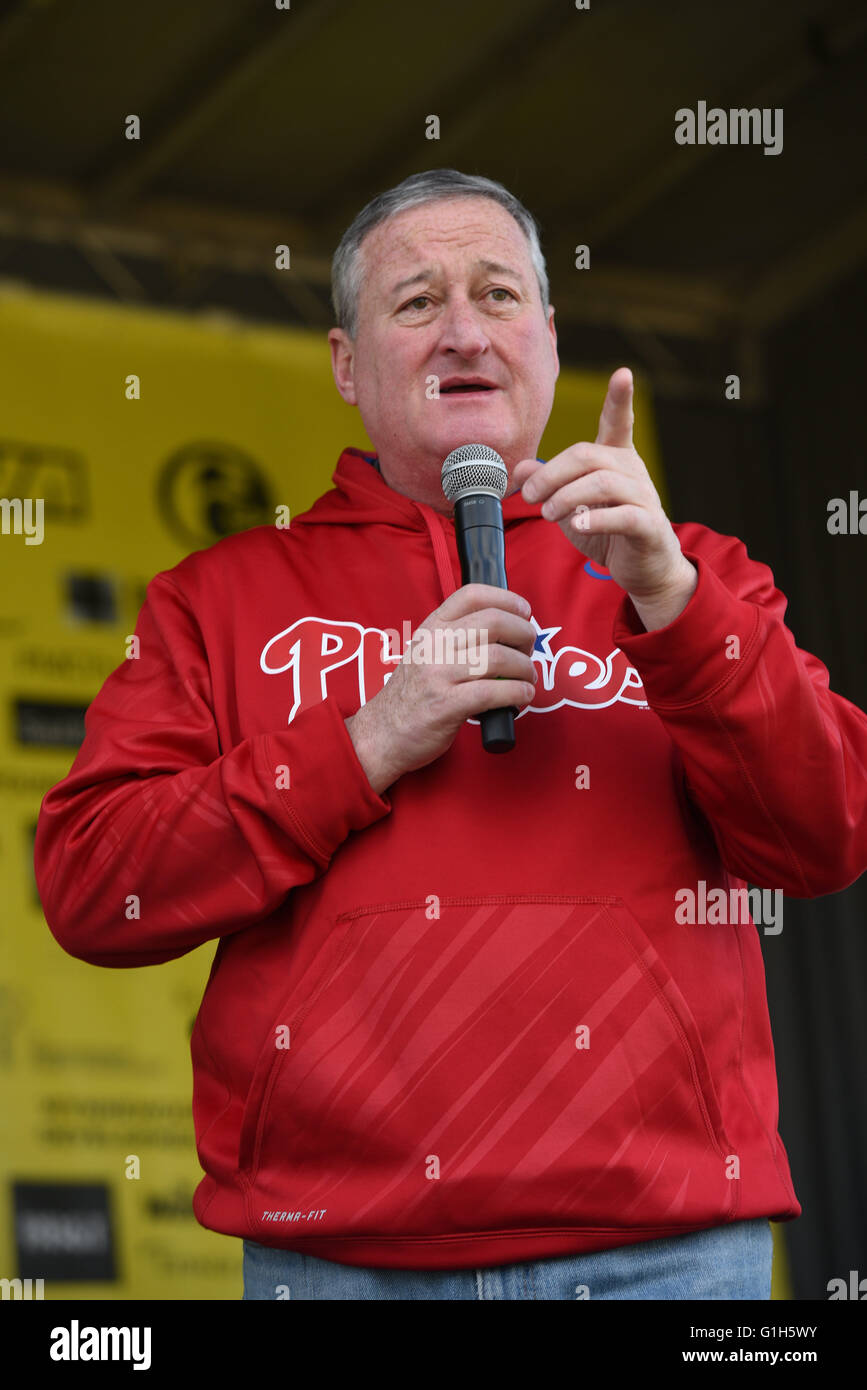 Philadelphia mayor jim kenney hi-res stock photography and images - Alamy