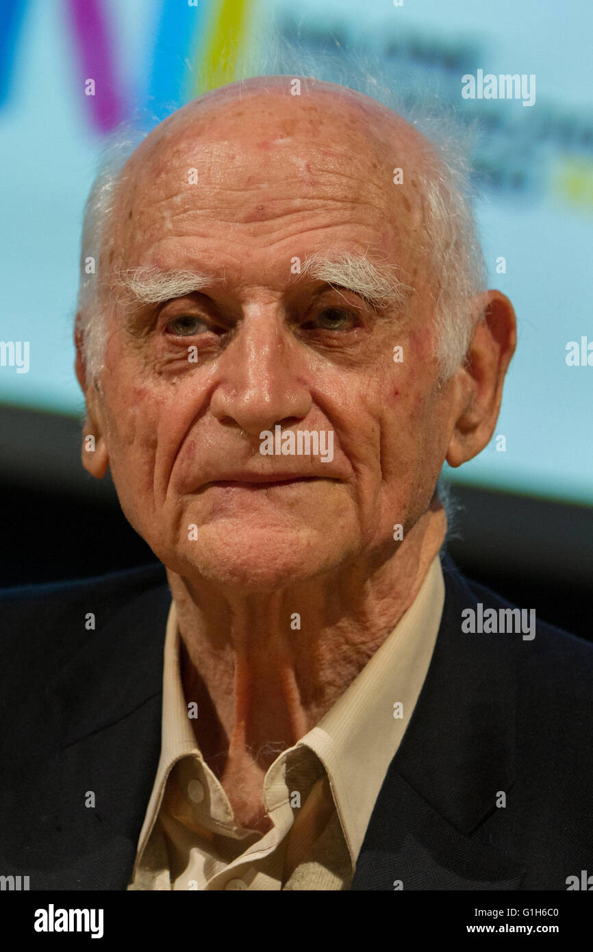 Turin, Italy. 14th May, 2016. French philosopher Michel Serres is one ...