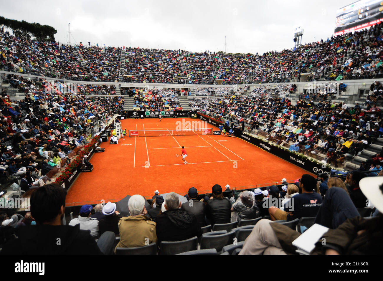 Tennis masters italian foro italico hi-res stock photography and images ...