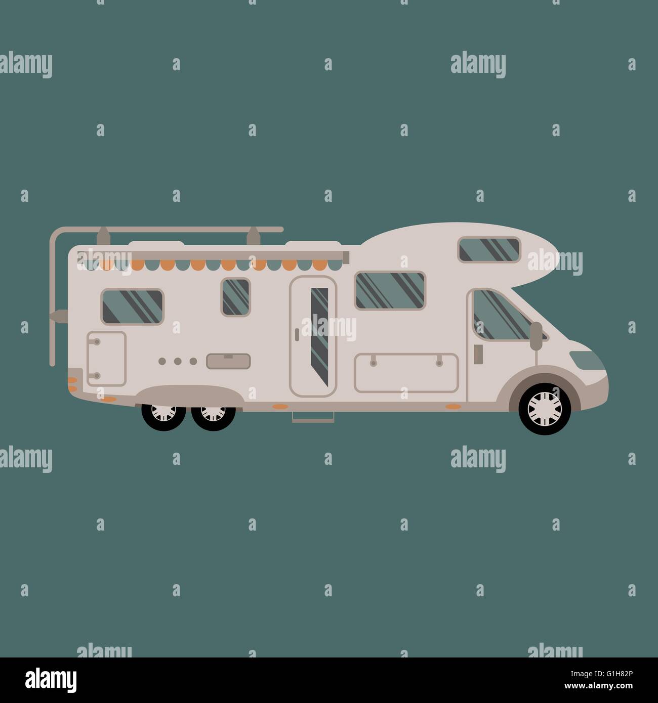 European Caravan Stock Vector Images - Alamy