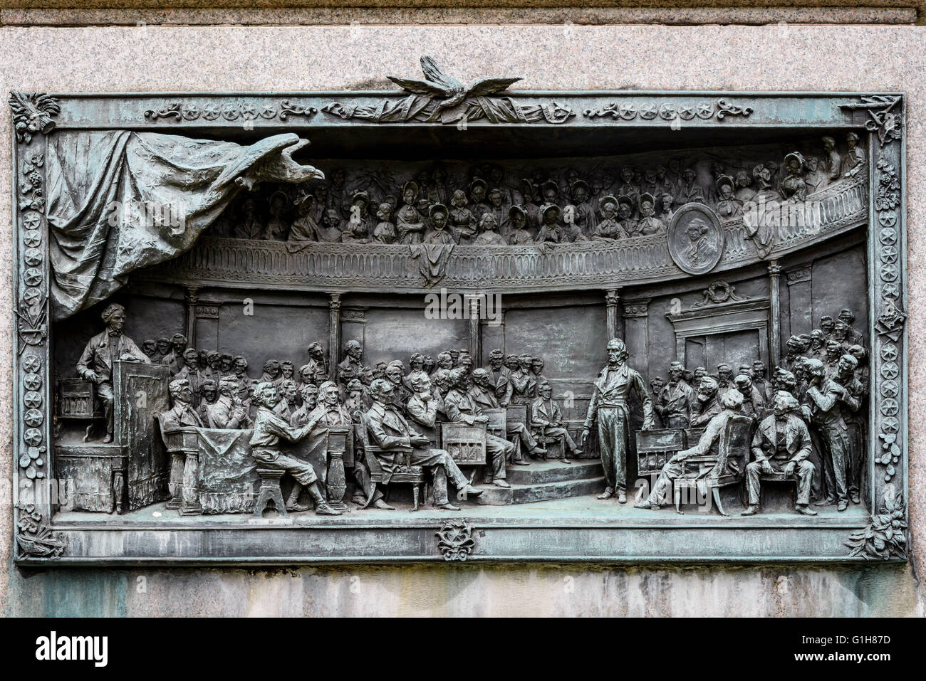 Daniel webster relief hi-res stock photography and images - Alamy