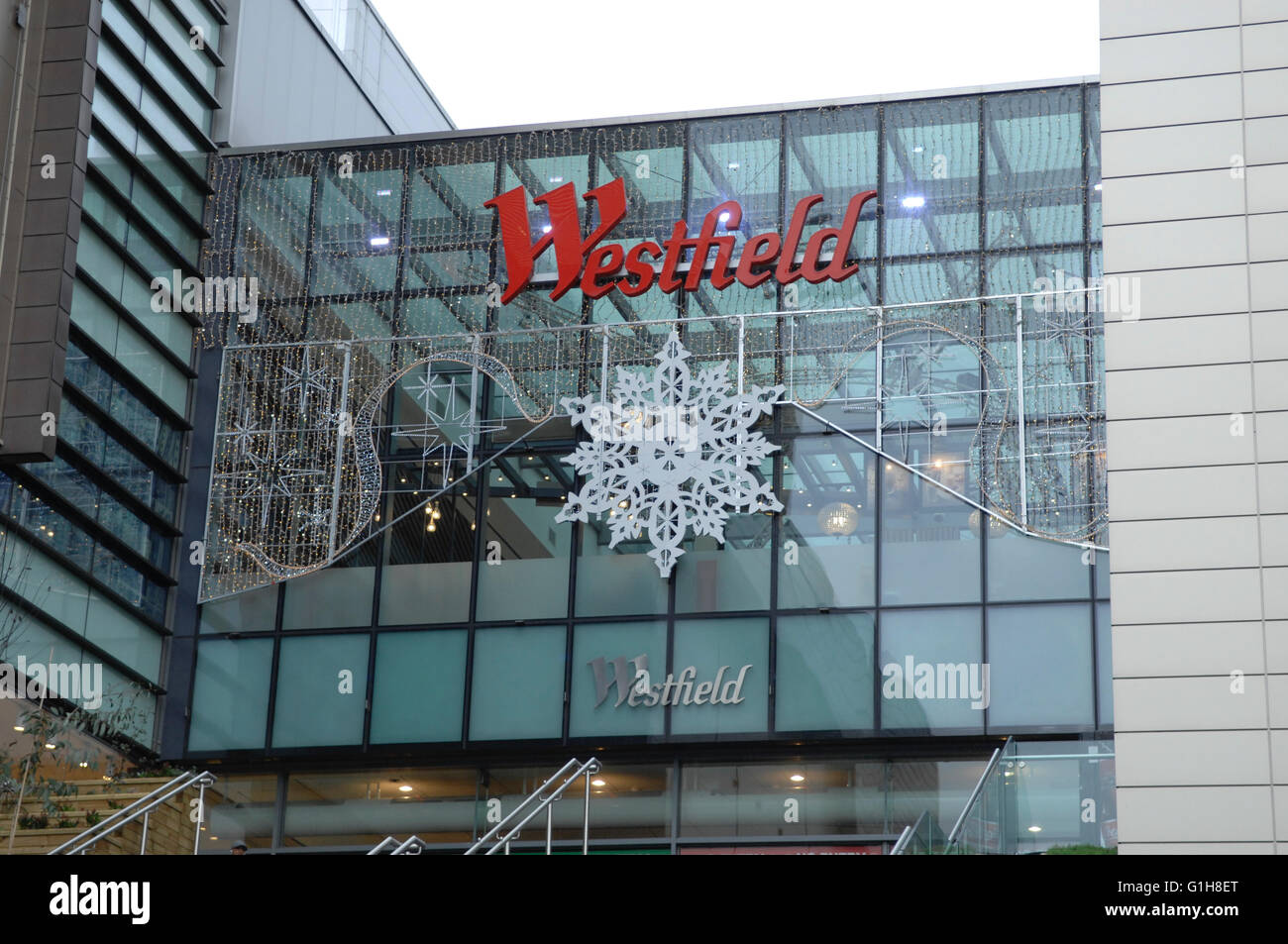 Westfield london christmas hi-res stock photography and images - Alamy