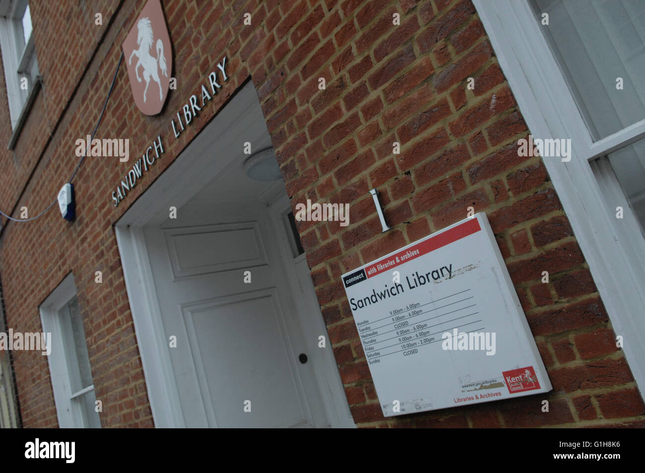 Sandwich Library - Kent Stock Photo - Alamy