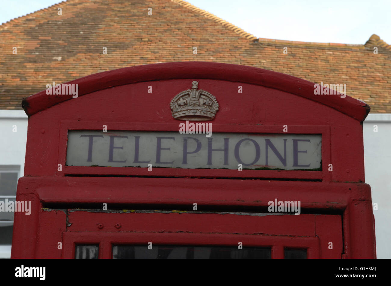 Telephone box sign hi-res stock photography and images - Alamy