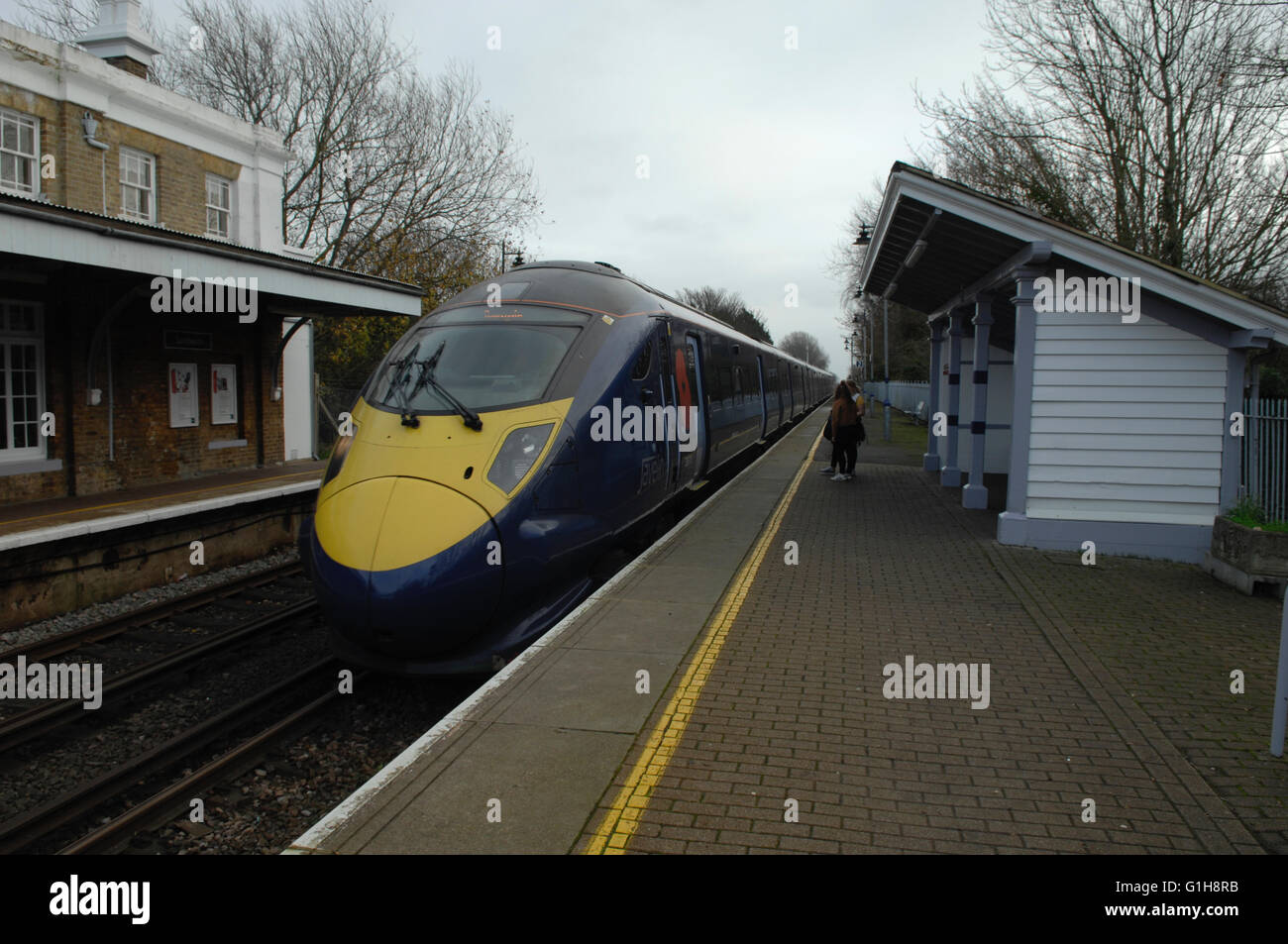Train railway tracks hi-res stock photography and images - Alamy