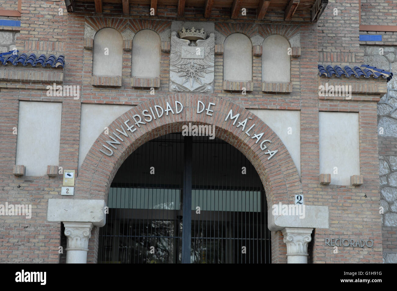 University of Malaga Stock Photo - Alamy