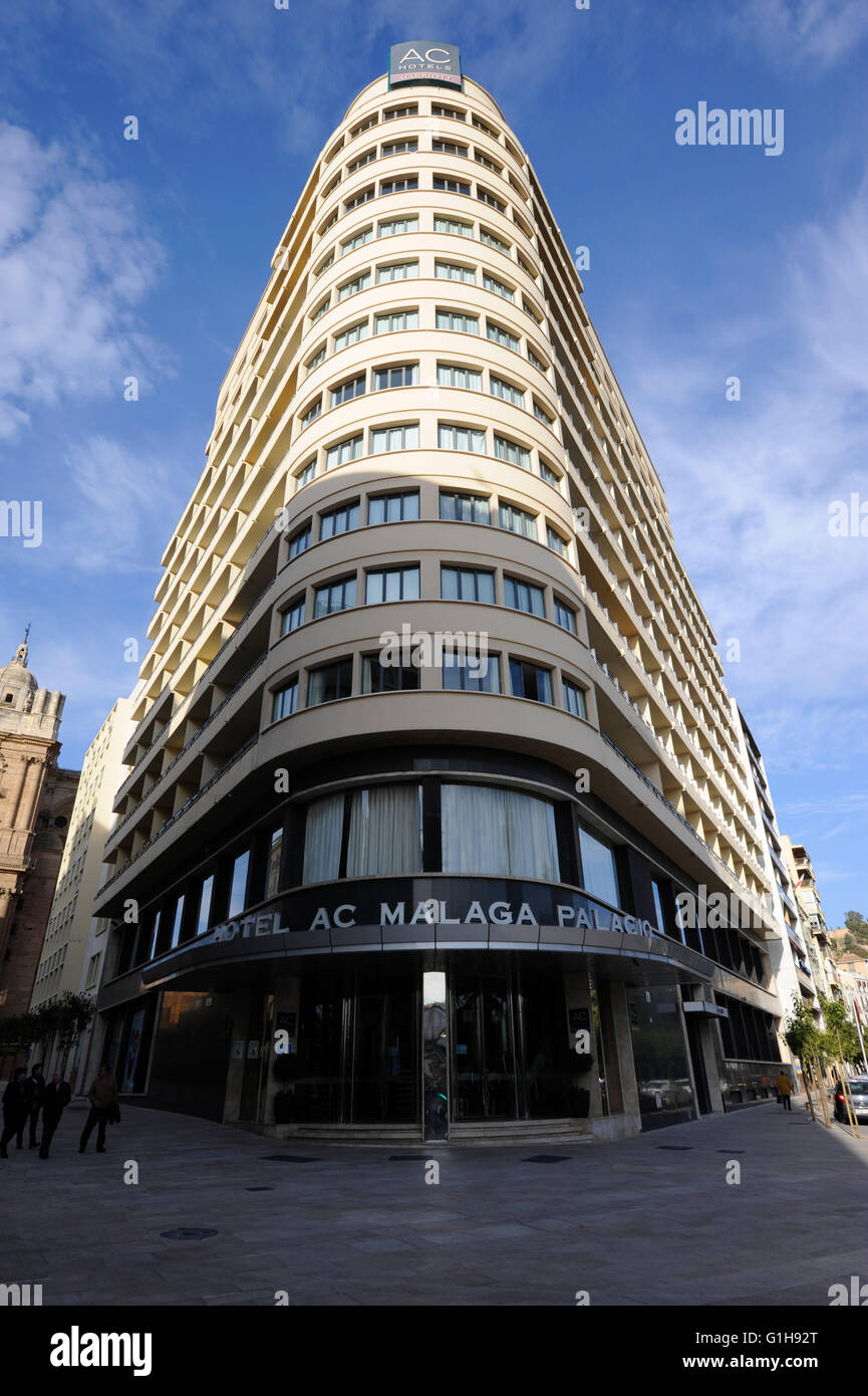AC Marriott Hotel in Malaga Spain Stock Photo - Alamy