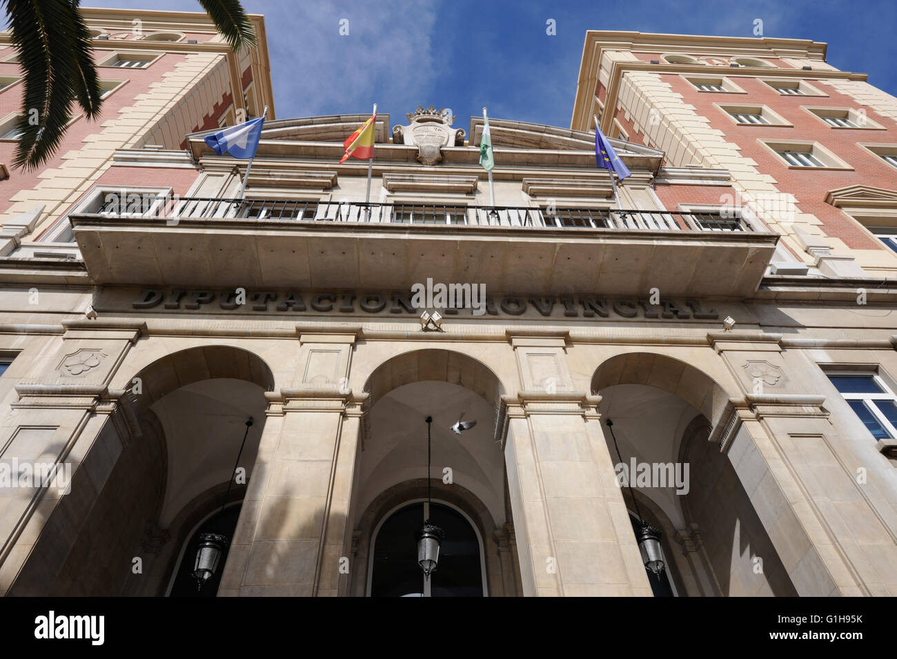 County Council offices in Malaga Spain Stock Photo - Alamy