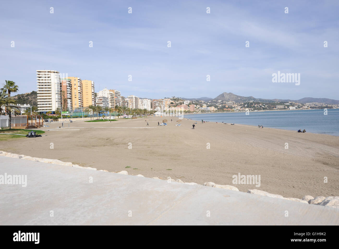 Seafront malaga hi-res stock photography and images - Alamy