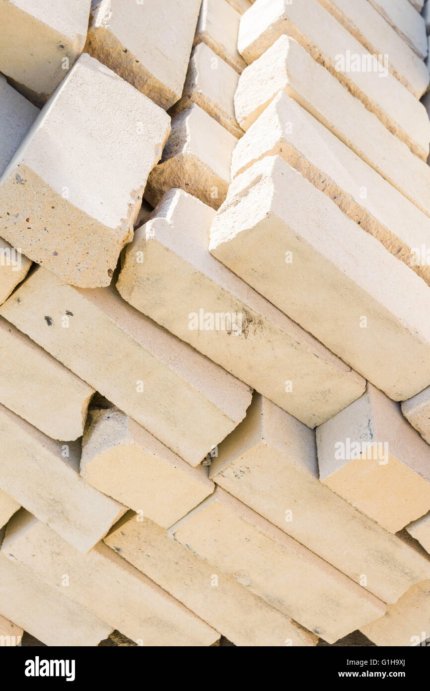 Building material brick for sale on open basis of the building Stock ...