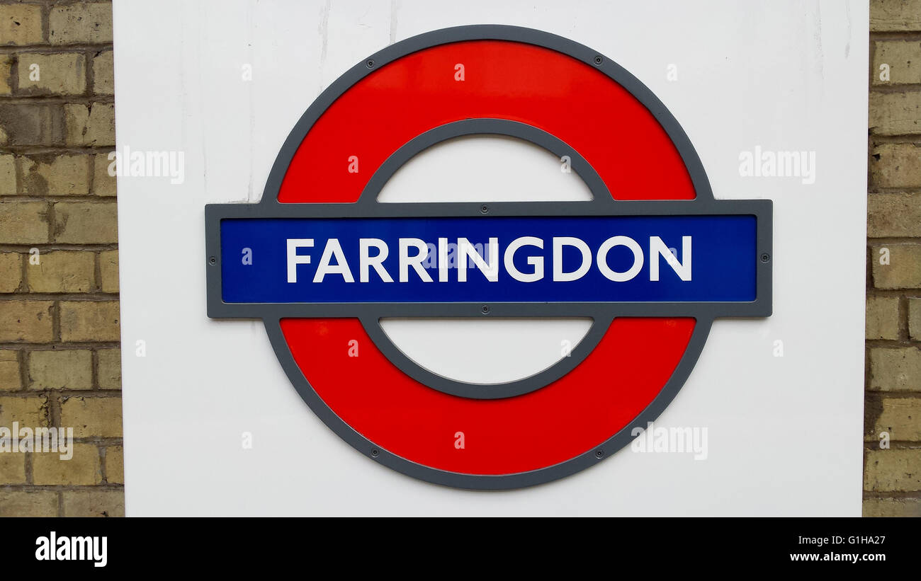 London Underground Station Signs