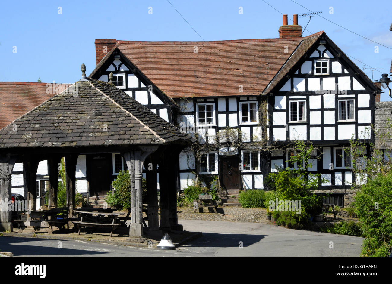 The Village Hall, Pembridge, Herefordshire, UK Stock Photo - Alamy