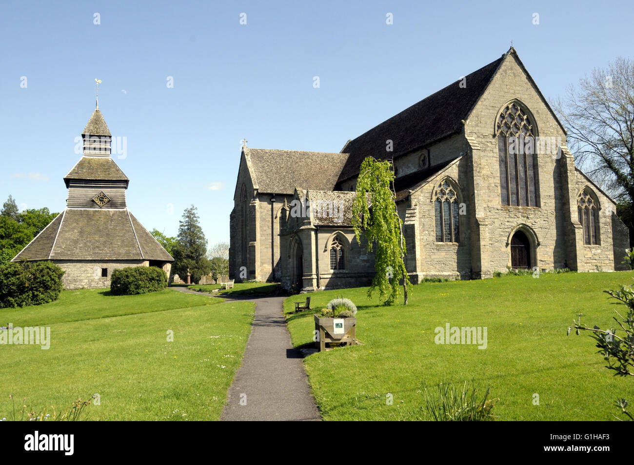 St Mary's Church, Pembridge, Herefordshire, UK Stock Photo - Alamy