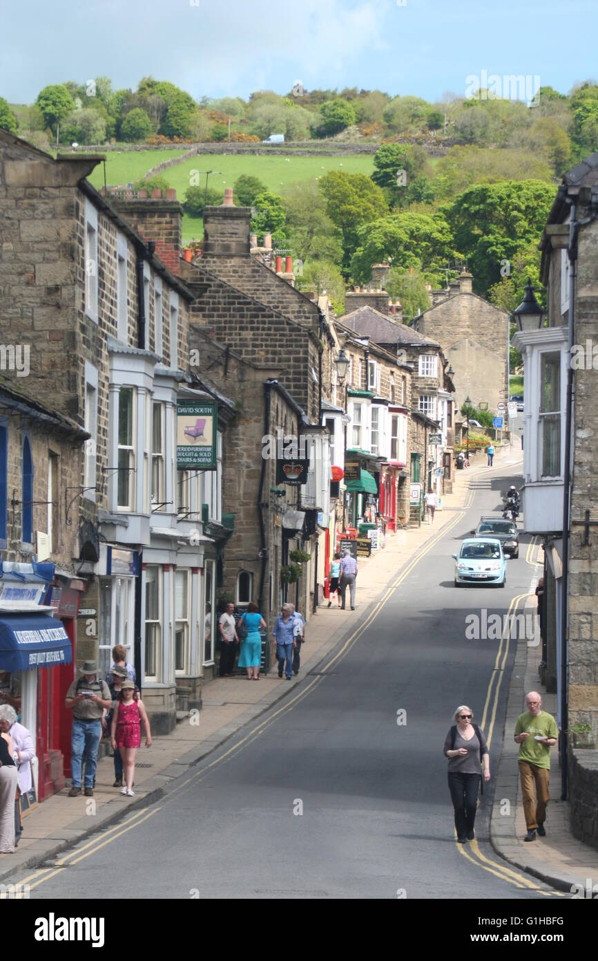 Pateley bridge river hi-res stock photography and images - Alamy