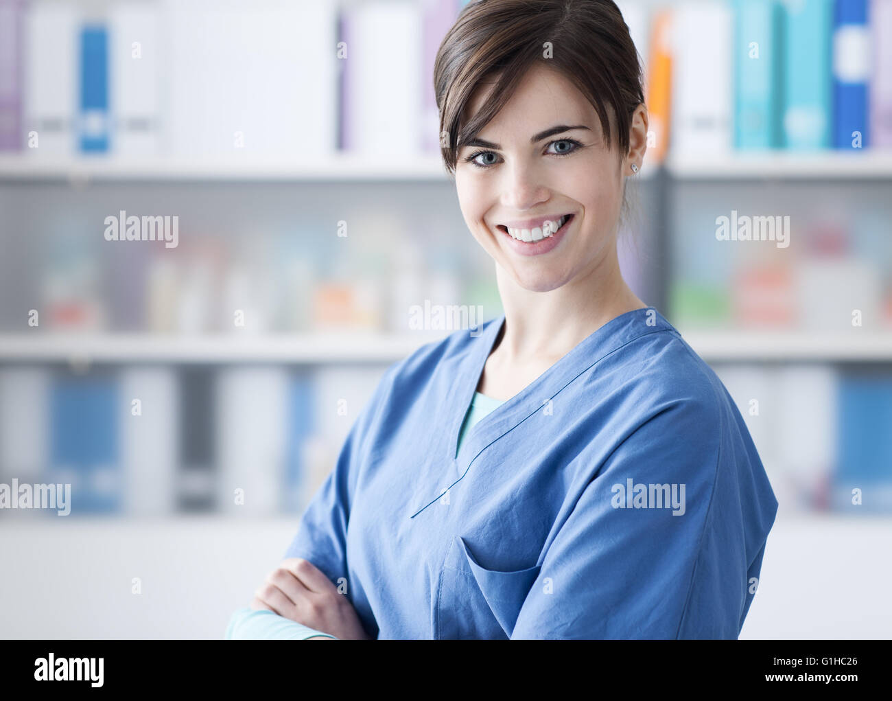Medical concept female doctor hi-res stock photography and images - Alamy