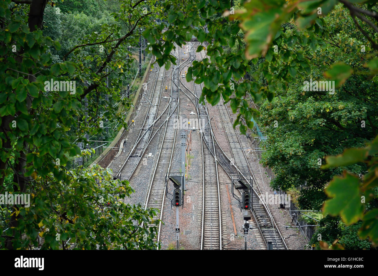 Green rail transport hi-res stock photography and images - Alamy