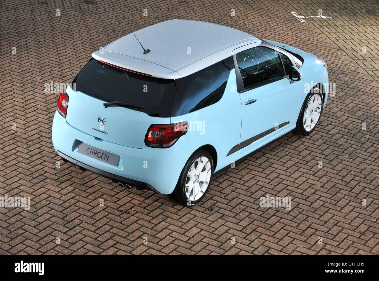 2009 Citroen DS3 sporty French hatchback car Stock Photo - Alamy