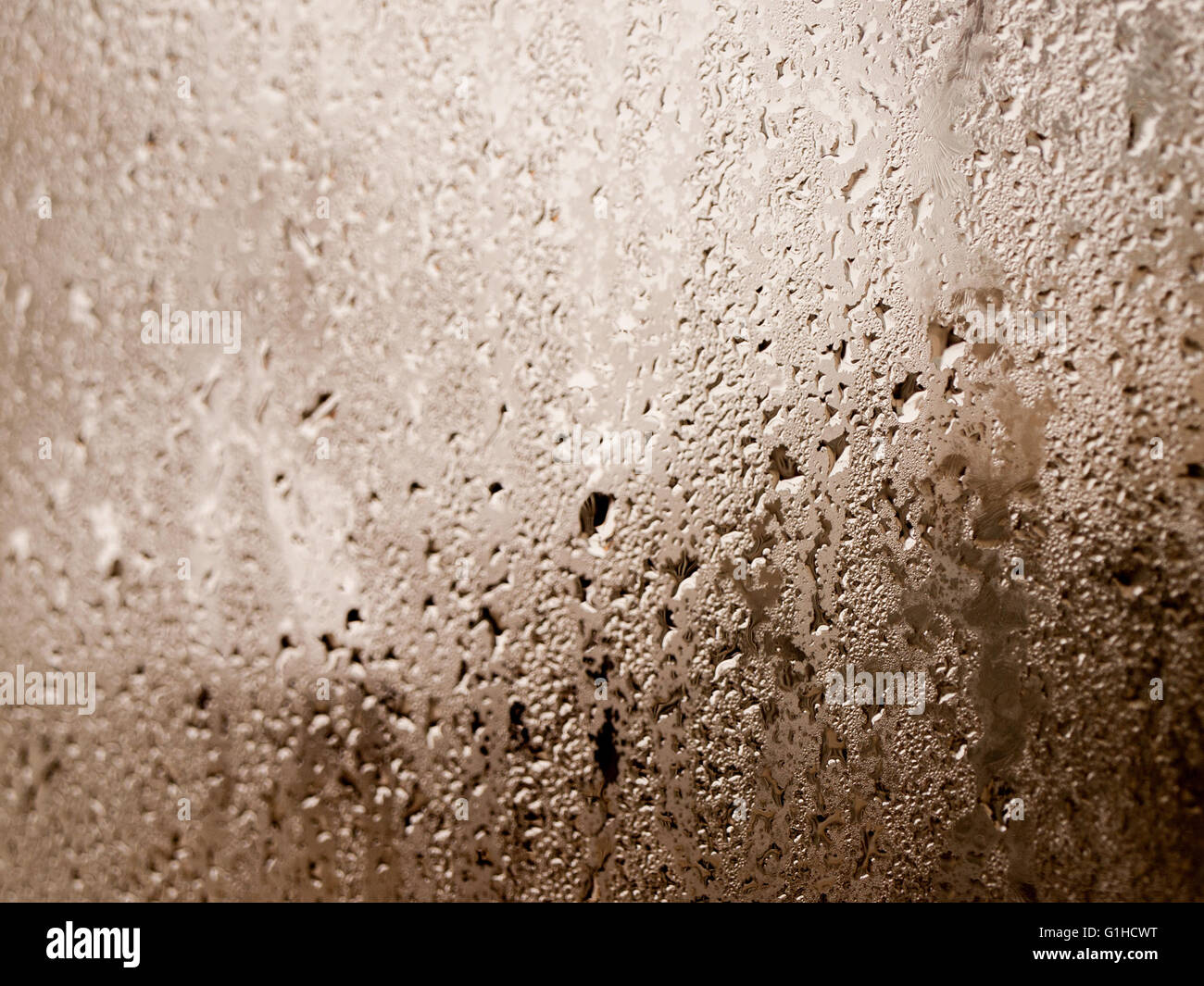 Closeup of sweaty window Stock Photo - Alamy