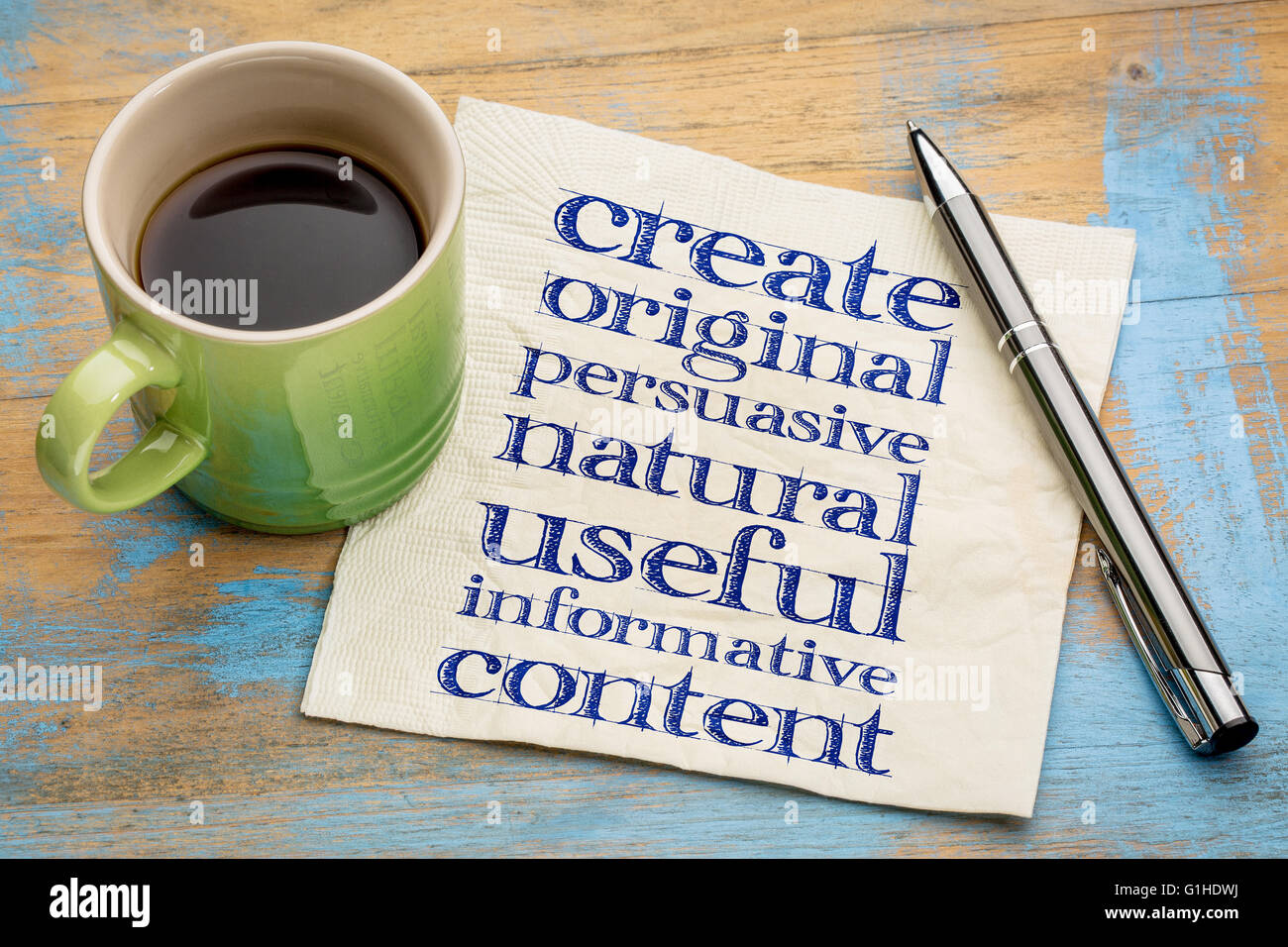 Original handwriting hi-res stock photography and images - Alamy