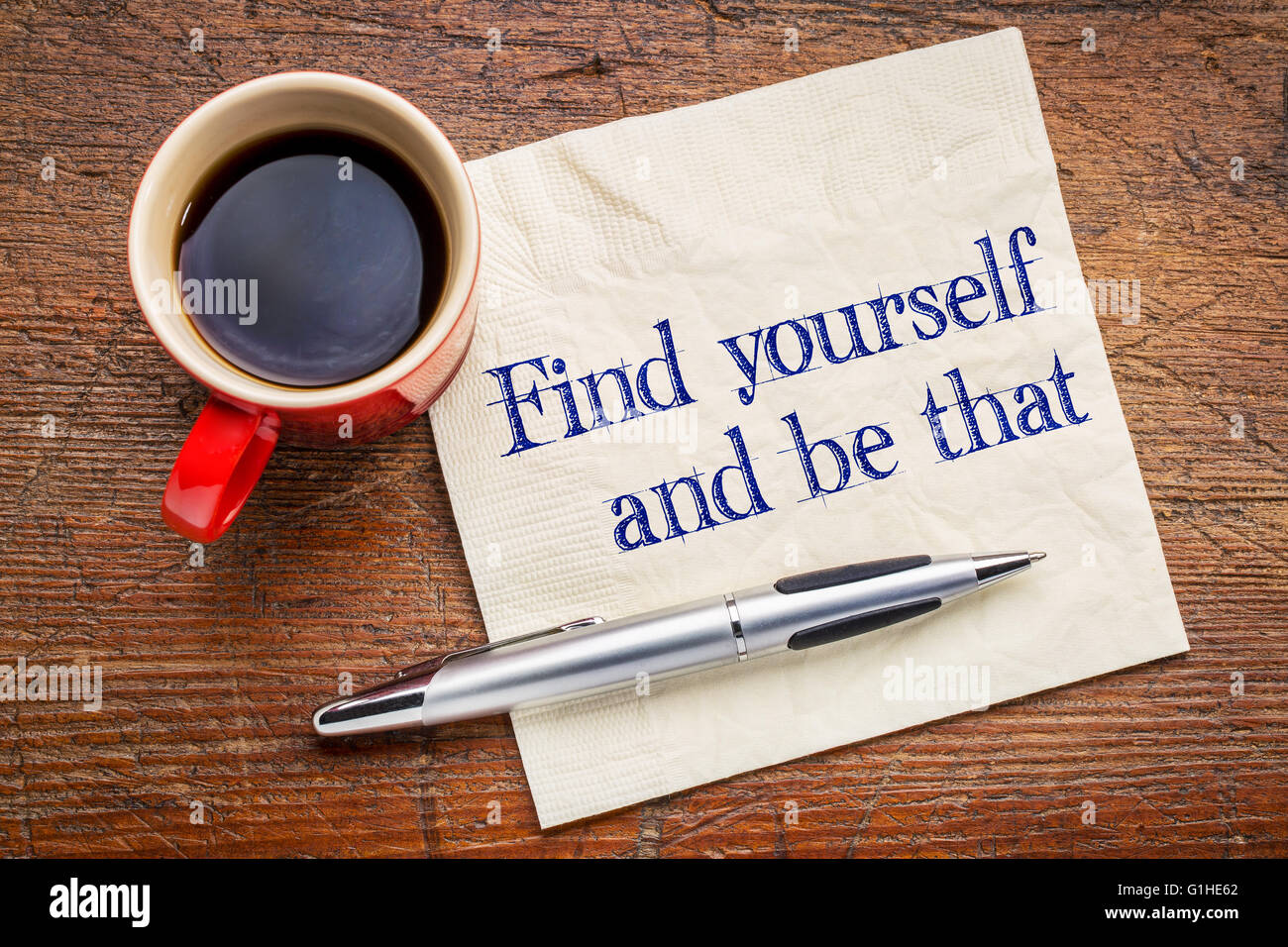 Self discovery hi-res stock photography and images - Alamy