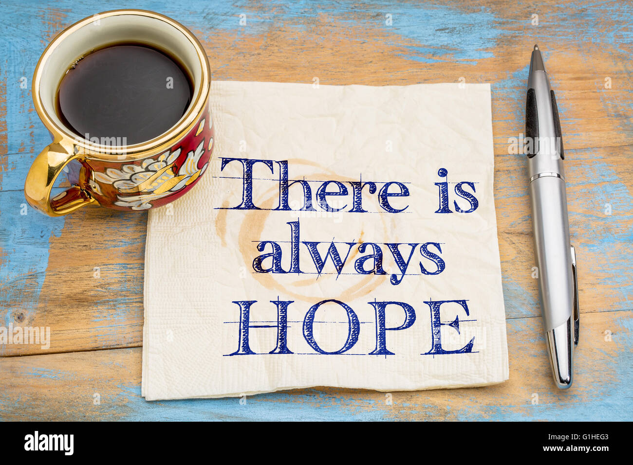 There is always hope hi-res stock photography and images - Alamy