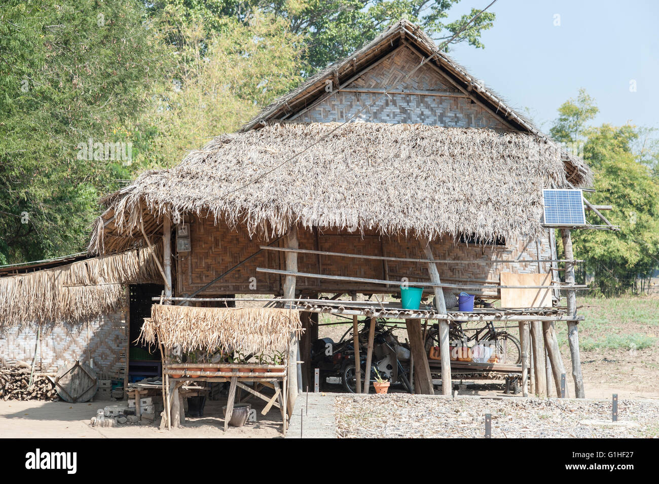 In his bamboo house hi-res stock photography and images - Alamy