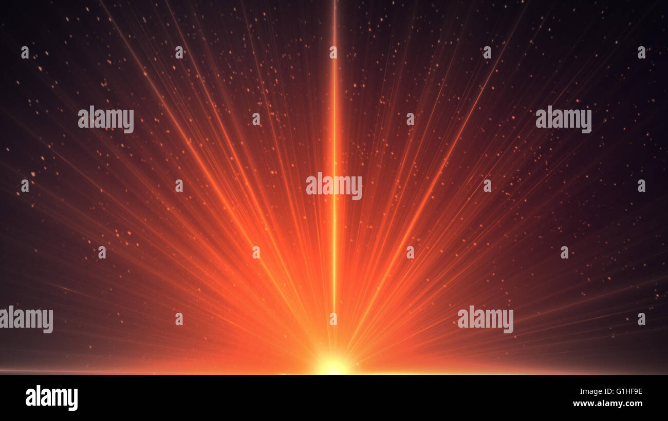 Modern Fantasy Rays Stock Photo - Alamy