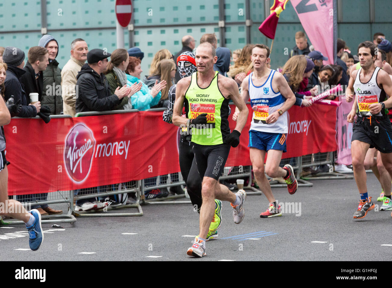 Charity fun runners at the London Marathon 2016 Stock Photo - Alamy