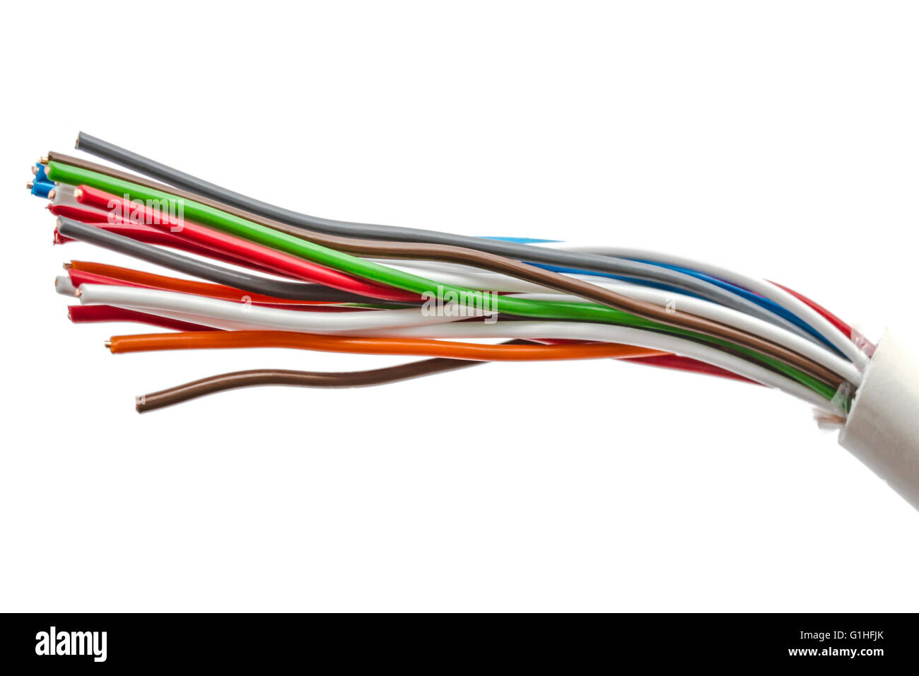 Connection cables Cut Out Stock Images & Pictures - Alamy