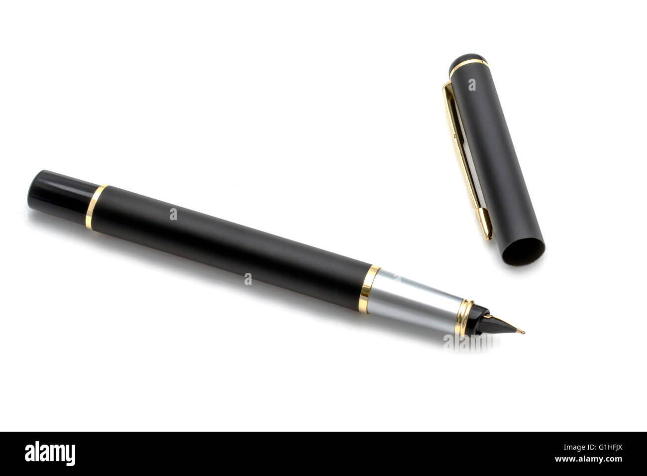 Business accessories on background Cut Out Stock Images & Pictures - Alamy