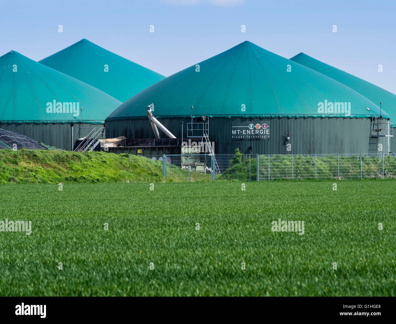 Biogas power plant hi-res stock photography and images - Alamy