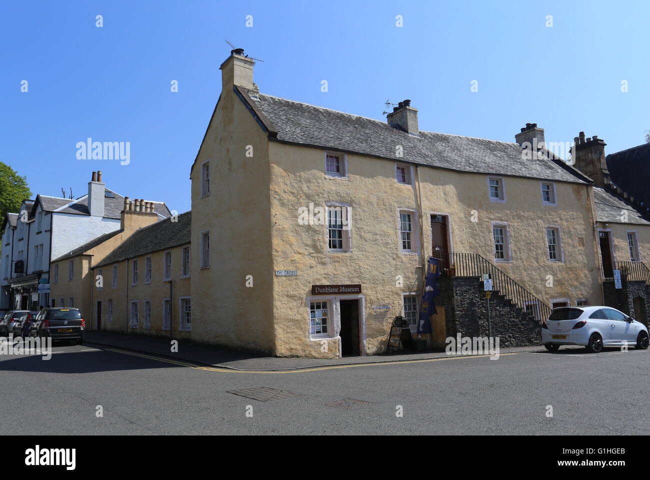 Exterior of Dunblane museum Scotland May 2016 Stock Photo - Alamy